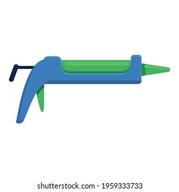 Builder Silicone Caulk Gun Icon Cartoon Stock Vector (Royalty Free ...