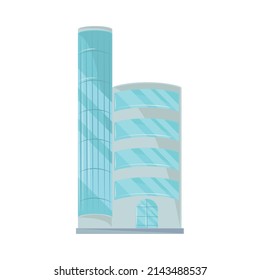 Building Architecture Icon White Background Stock Vector (Royalty Free ...