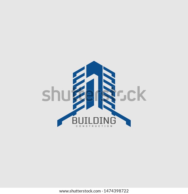 Building Business Logo Stock Vector Inspiration Stock Vector (Royalty ...