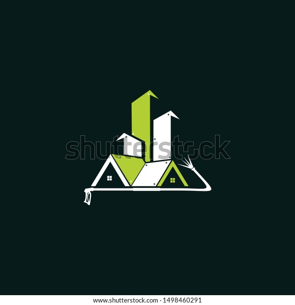 Building City Clean Washing Creative Business Stock Vector (Royalty ...