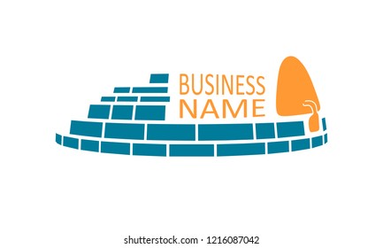 Building Construction Badge Template Real Estate Stock Vector (Royalty ...