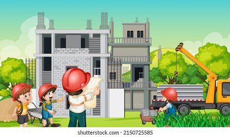 16,649 Building construction clipart Images, Stock Photos & Vectors ...