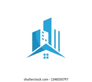 Building House Logo Stock Vector (Royalty Free) 1348350797 | Shutterstock
