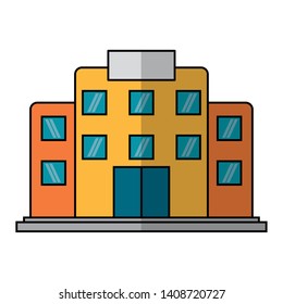 Building Icon Cartoon Isolated Vector Illustration Stock Vector ...