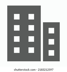Building Icon House Vector Structure Illustration Stock Vector (Royalty ...