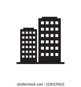 Building Icon Simple Office Icon Stock Vector (Royalty Free) 2150129621 ...