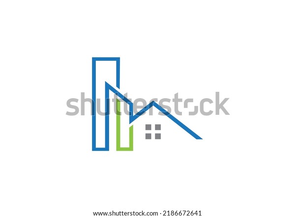 Building Landmarks Logo Design Icon Illustrator Stock Vector (Royalty ...