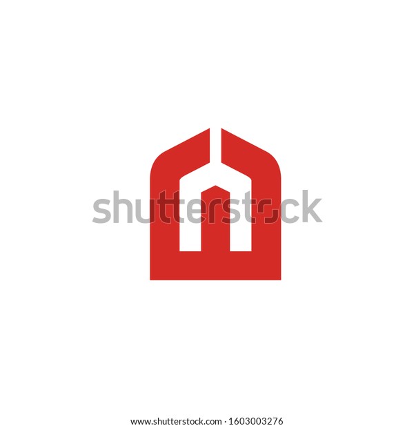 Building Letter N Logo Design Vector Stock Vector (Royalty Free ...