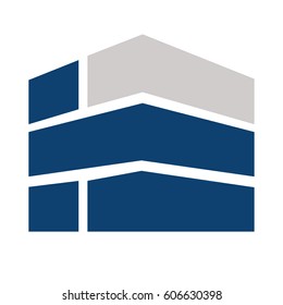 Building Square Company Logo Stock Vector (Royalty Free) 606630398 ...