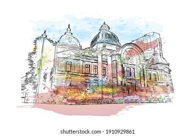 258 Bucharest view Stock Illustrations, Images & Vectors | Shutterstock