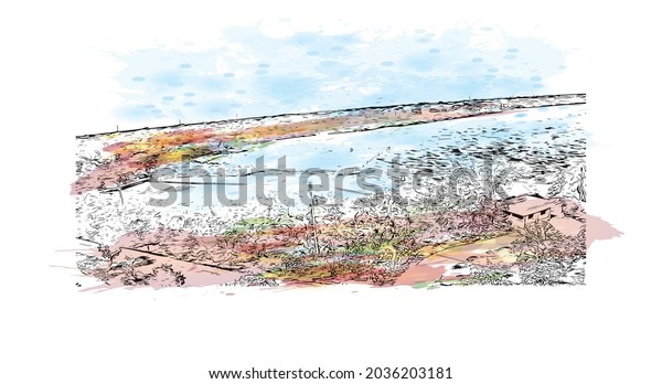 Building View Landmark Key Largo Census Stock Vector (Royalty Free ...