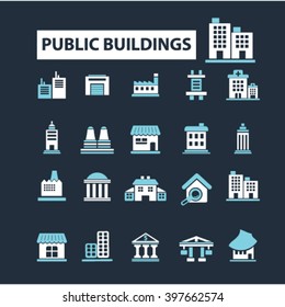 Buildings Icons Stock Vector (Royalty Free) 397662574 | Shutterstock