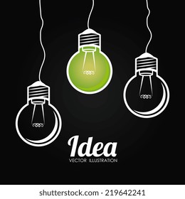 Creative Idea Logo Half Light Bulb Stock Vector (Royalty Free) 1073176283