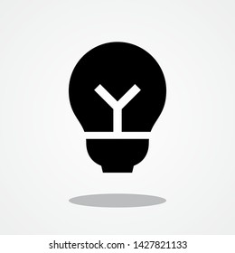 Lightbulb Icon Stock Vector (Royalty Free) 734577256 | Shutterstock