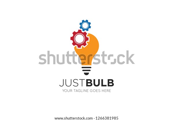 Bulb Logo Lamp Icon Vector Design Stock Vector (Royalty Free ...