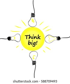 Bulbs Circle Text Box: Vector có sẵn (miễn phí bản quyền) 606737159 ...
