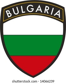 Bulgaria Crest Flag Stock Vector (Royalty Free) 14066239 | Shutterstock