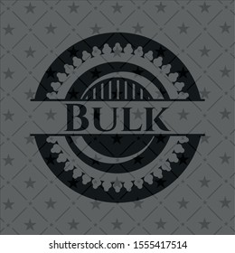 Bulk Dark Emblem Vector Illustration Detailed Stock Vector (Royalty ...