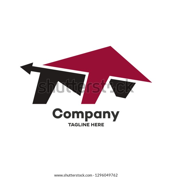 Bull Arrow Logo Stock Vector (Royalty Free) 1296049762 | Shutterstock