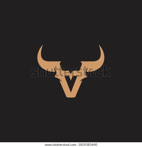 Bull Cow Angus Cattle Head Vector Stock Vector (Royalty Free ...