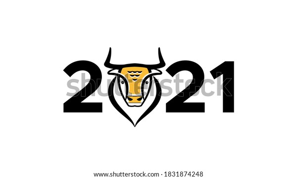 Bull Numbers 2021 Vector Logo On: เวกเตอร์สต็อก (ปลอดค่าลิขสิทธิ์ ...