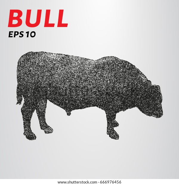 Bull Point Vector Drawing Bull Consists: เวกเตอร์สต็อก (ปลอดค่า ...