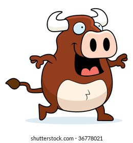 Bull Walking Stock Vector (Royalty Free) 36778021 | Shutterstock