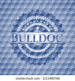 Typhoon Blue Badge Geometric Pattern Background Stock Vector (Royalty ...