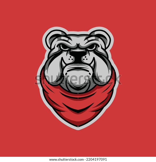 Bulldog Logo Design Vector Graphic Stock Vector (Royalty Free ...