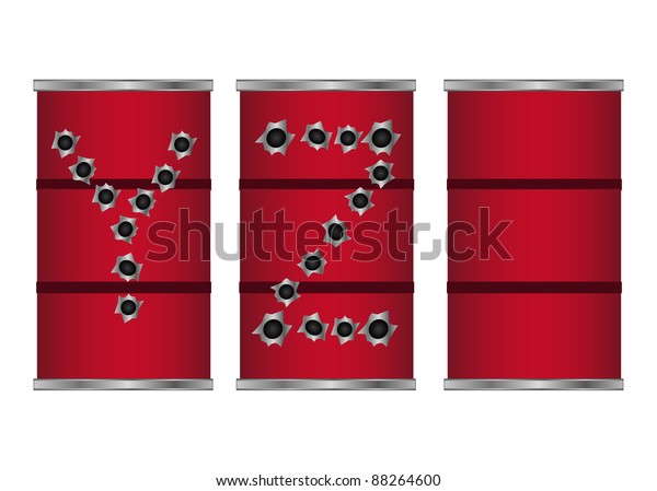 Bullet Alphabet Stock Vector (Royalty Free) 88264600 | Shutterstock