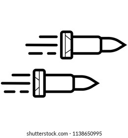 Bullet Holes Icon Stock Vector (Royalty Free) 1138650995 | Shutterstock