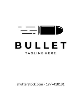 Bullet Icon Logo Vintage Vector Illustration Stock Vector (Royalty Free ...
