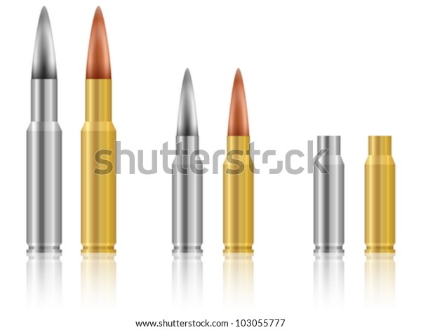 Bullet Set Isolated On White Background Stock Vector (Royalty Free ...