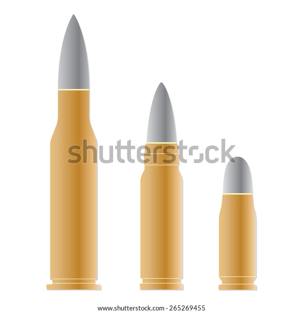 Bullet Set Isolated On White Background Stock Vector (Royalty Free ...