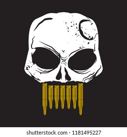 124 Abstract Skull Bullet Stock Vectors, Images & Vector Art | Shutterstock