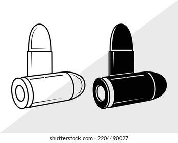 Bullet Svg Printable Vector Illustration Stock Vector (Royalty Free ...