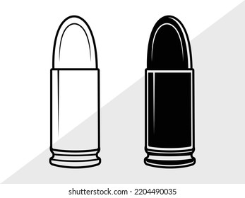 Bullet Svg Printable Vector Illustration Stock Vector (Royalty Free ...
