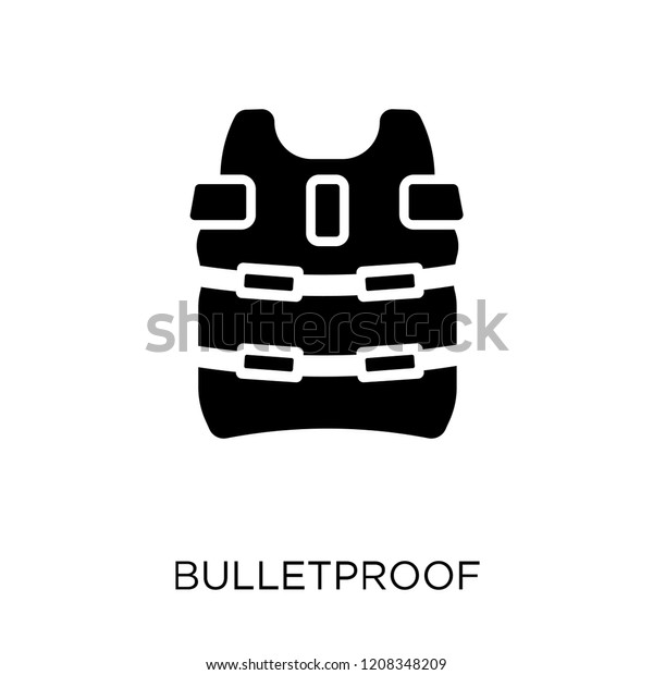 Bulletproof Icon Bulletproof Symbol Design Army: เวกเตอร์สต็อก (ปลอดค่า ...