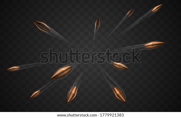 510 Bullet Trail Stock Vectors, Images & Vector Art | Shutterstock