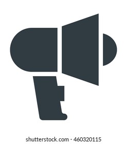 Bullhorn Vector Illustration: vector de stock (libre de regalías ...