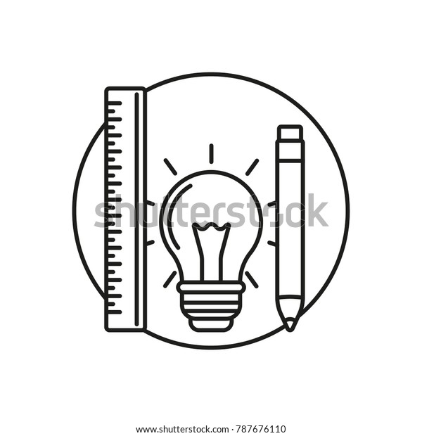 Bulp Idea Icon Stock Vector (Royalty Free) 787676110 | Shutterstock