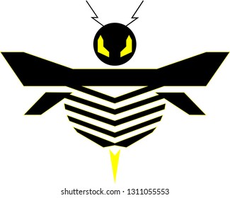 Bumblebee Logo Art Stock Vector (Royalty Free) 1310864009 | Shutterstock