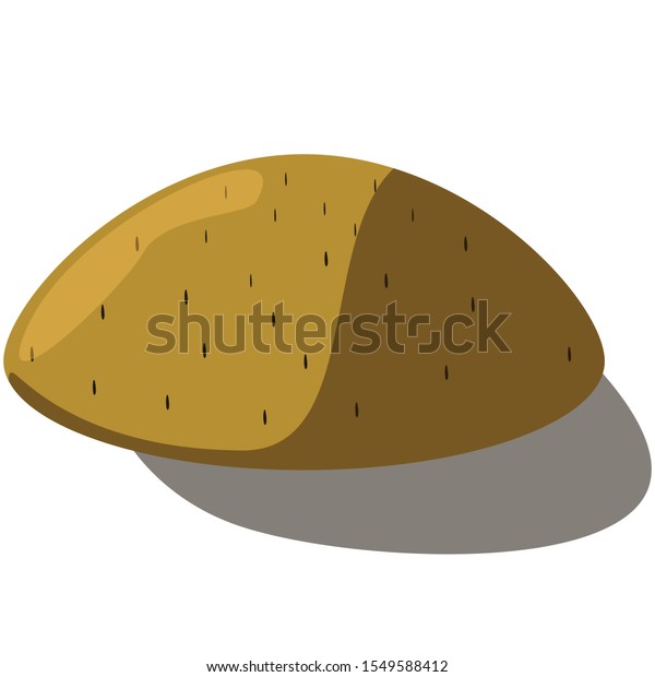 Bun Cartoon Vector Image 3d Stock Vector (Royalty Free) 1549588412 ...