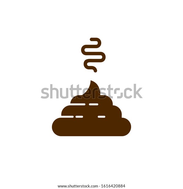 Bunch Brown Shit Icon Trendy Line Stock Vector (Royalty Free ...