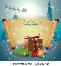 Bundle Parchment Gifts Stock Vector (Royalty Free) 1207247770 ...