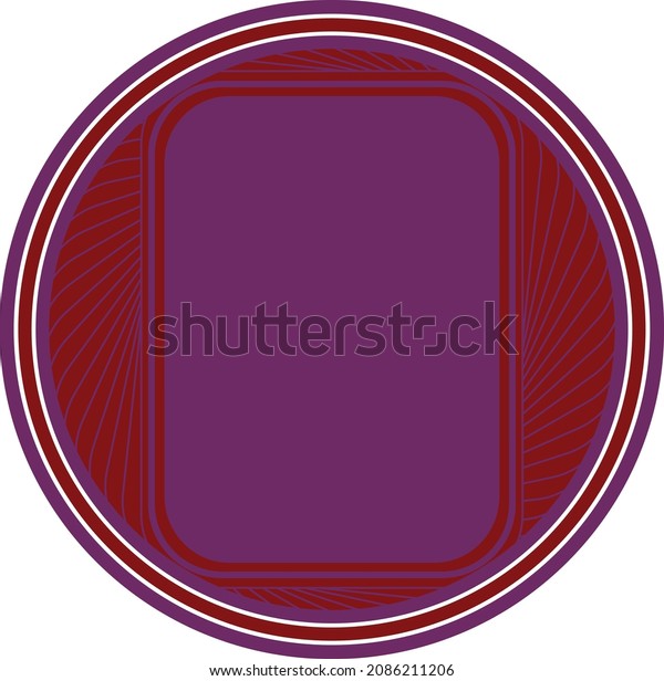 Burgundy Rectangle Lettering Background Poster Degrees Stock Vector ...