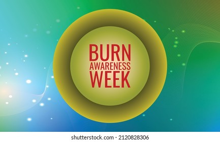 Burn Awareness Week Design Suitable Greeting Stock Vector (Royalty Free ...