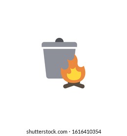 Burnable Trash Creative Icon Recycling Icons Stock Vector (Royalty Free ...