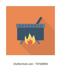 Burner Icon Stock Vector (Royalty Free) 737428054 | Shutterstock