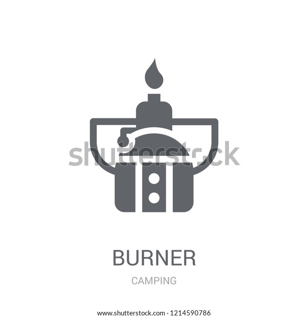 Burner Icon Trendy Burner Logo Concept Stock Vector (Royalty Free ...